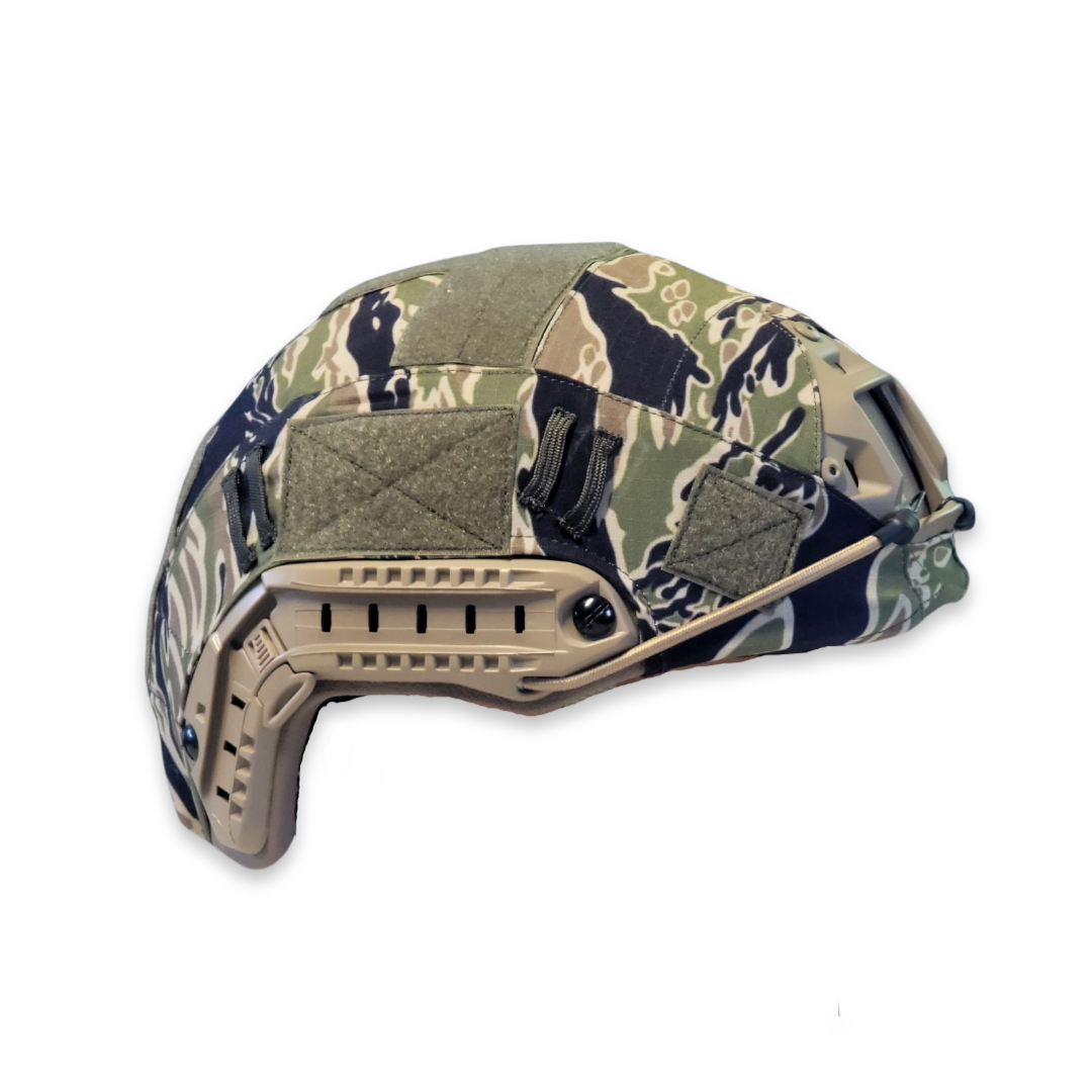 TADPOLE TIGERSTRIPE OPS CORE BALLISTIC HIGH CUT/FAST BALLISTIC HELMET ...